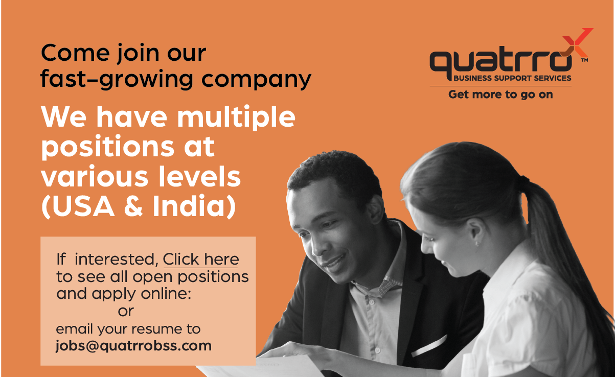 Jobs at Quatrro - QBSS
